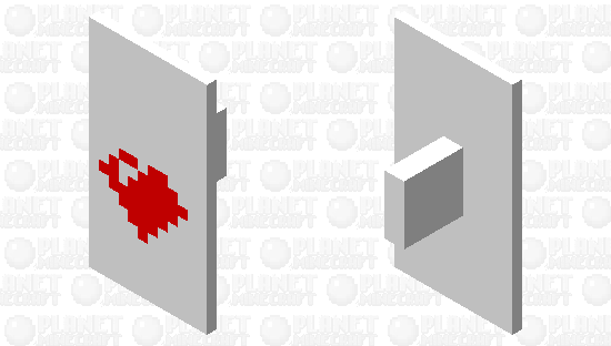 Heart shield Minecraft Mob Skin