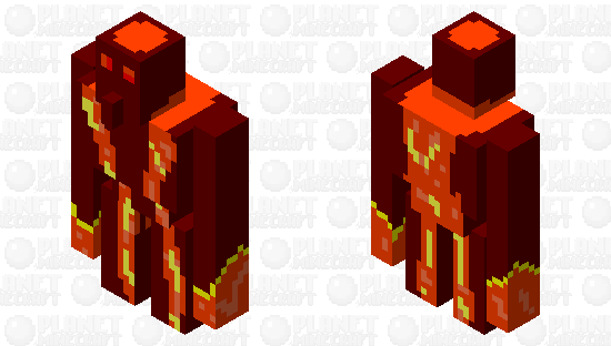 Lava golem Minecraft Mob Skin