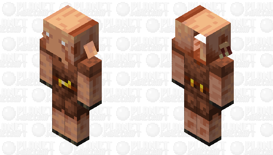Dum piglinnnn Minecraft Mob Skin