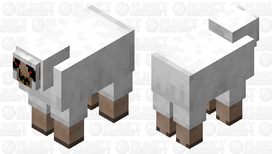 smile sheep Minecraft Mob Skin