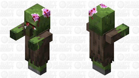 Zombie villager Minecraft Mob Skin