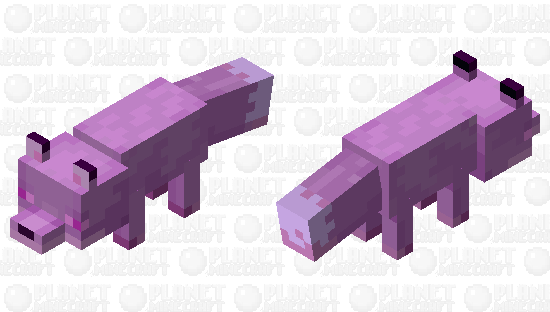 Ender Fox Minecraft Mob Skin