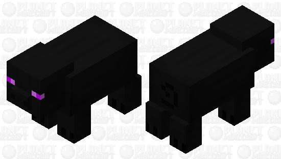 Ender Pig / ver.2 / peaceful Minecraft Mob Skin