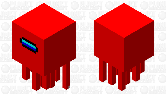 SUS GHAST Minecraft Mob Skin