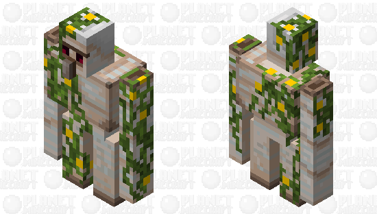 covered with vine golem Minecraft Mob Skin