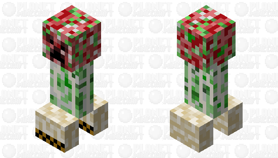 Creeper from the overworld Minecraft Mob Skin