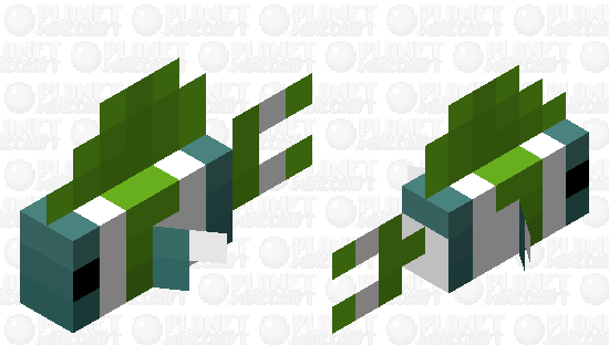 Mangrove Lettuce Clownfish Minecraft Mob Skin