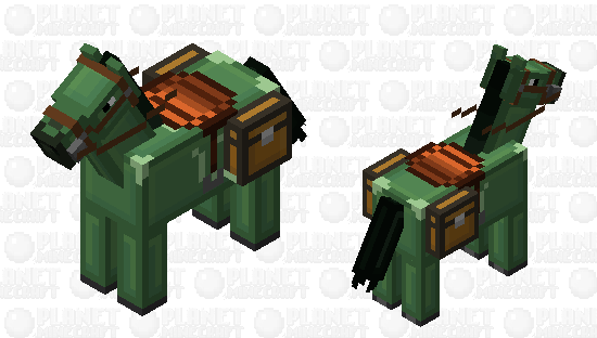 Simplistic Zombie Horse Minecraft Mob Skin