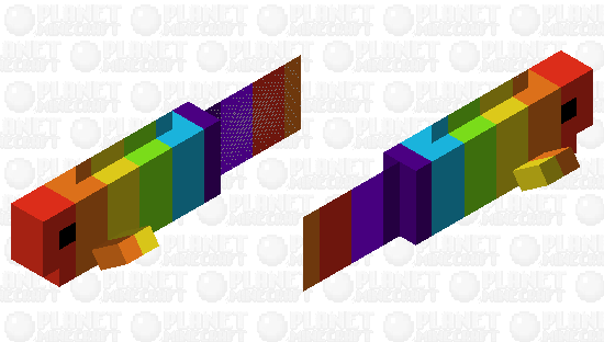 Who's Ever Heard Of A Rainbow Fish? Minecraft Mob Skin