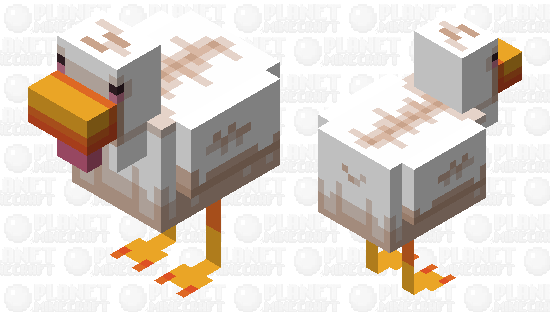Cluck! Cluck! Minecraft Mob Skin