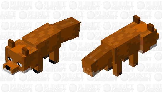 weasel Minecraft Mob Skin