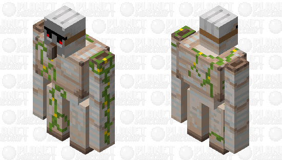 Simple Golem Minecraft Mob Skin