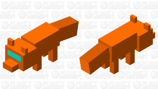 Sus fox Minecraft Mob Skin