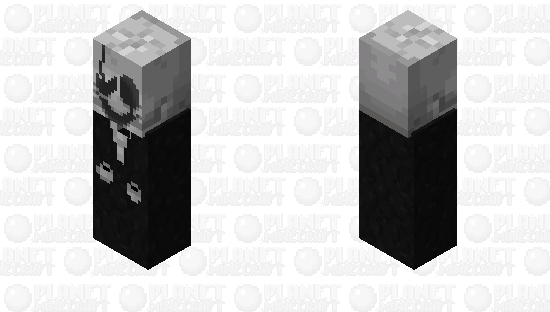 Gaster / evoker / remade / (read the description) Minecraft Mob Skin