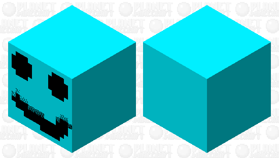 pregnant blue blob Minecraft Mob Skin