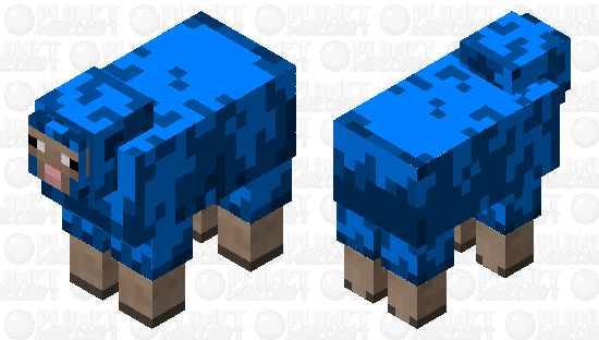 Water sheep Minecraft Mob Skin