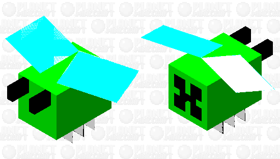 Creeper bee Minecraft Mob Skin