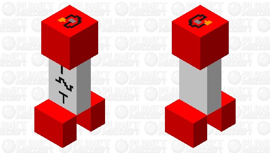 tnt creeper Minecraft Mob Skin