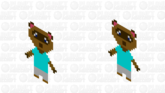 Tom nook Minecraft Mob Skin