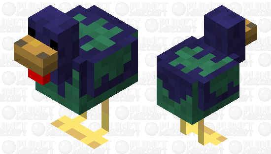 cool chicken Minecraft Mob Skin