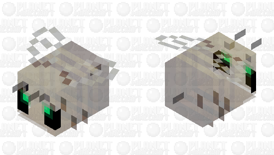 Ghost Bee Minecraft Mob Skin
