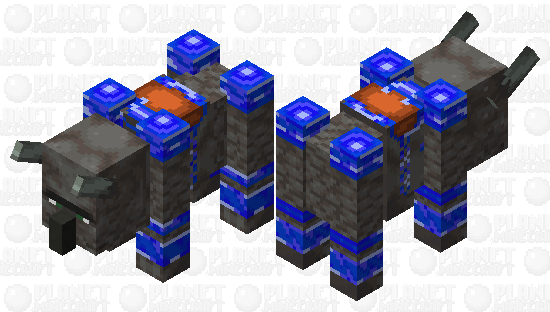 Ravager / Armored / Adult / re-texturing / level 5 / lapis lazuli ...