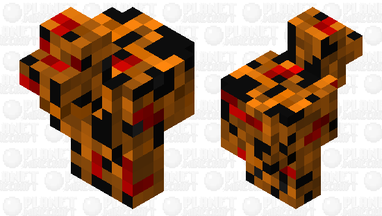 Chicken of the nether Minecraft Mob Skin