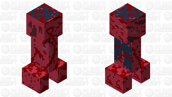Demonic Creeper Minecraft Mob Skin