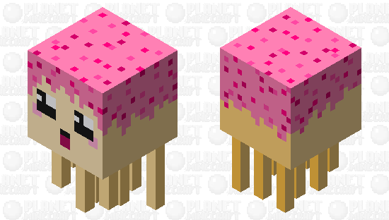 Strawberry Shortcake Minecraft Mob Skin