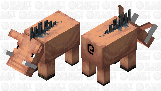 Pumba Minecraft Mob Skin