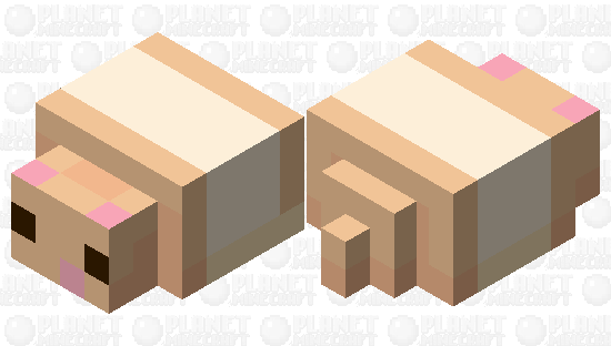 𝕞𝕖𝕝𝕝𝕠 𝕥𝕙𝕖 𝕠𝕣𝕒𝕟𝕘𝕖 & 𝕨𝕙𝕚𝕥𝕖 𝕙𝕒𝕞𝕤𝕥𝕖𝕣 Minecraft Mob Skin