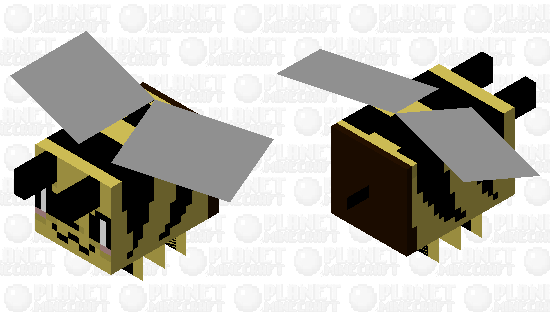 Strang cute bee Minecraft Mob Skin