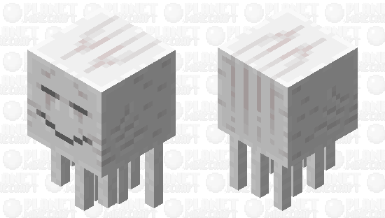 Smiling Ghast Minecraft Mob Skin