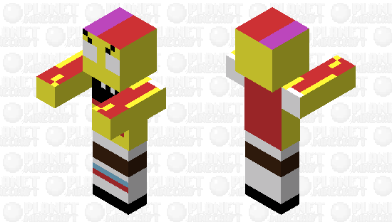 Bob esponja zumbi super feio Minecraft Mob Skin