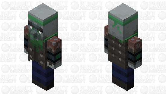 Illager Scavenger Minecraft Mob Skin