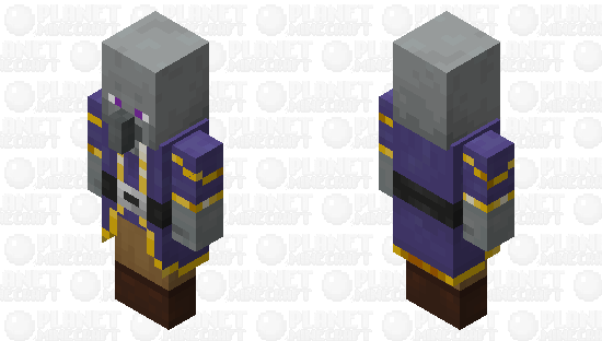 Warlock Minecraft Mob Skin