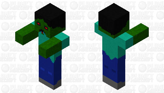 Newly Improved Zombie (HD) Minecraft Mob Skin