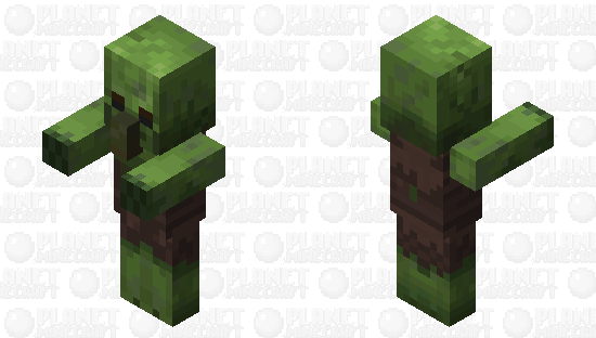 The Zombie Villager (Retexture) Minecraft Mob Skin