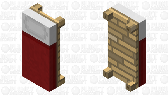 Red Bed Retextured HD Minecraft Mob Skin