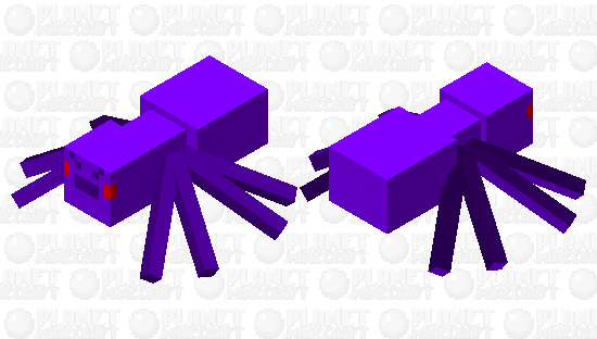 Void Spider Minecraft Mob Skin