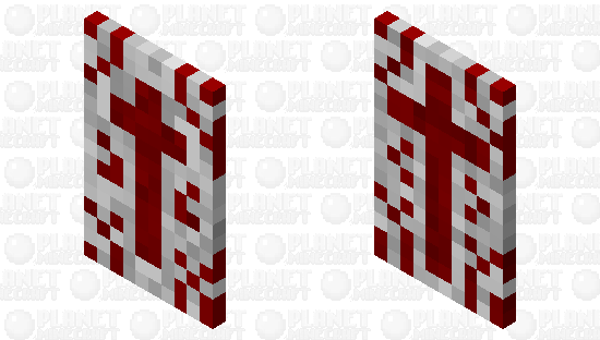 The Red Cross Cape (New) Minecraft Mob Skin