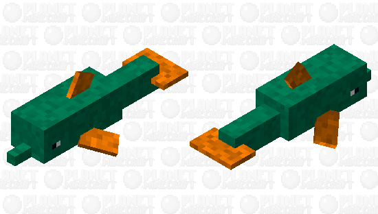 Elder Dolphin Minecraft Mob Skin