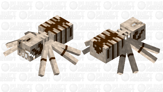 Nether Bone Demon Minecraft Mob Skin