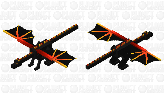 Better nether dragon Minecraft Mob Skin
