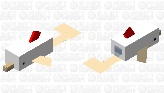 The chicken with legs that started to become fins and a tail. Minecraft ...