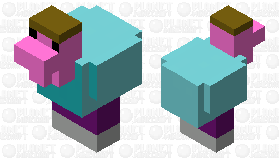 STEVE CHICKEN Minecraft Mob Skin