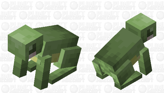 Cute Froggy Minecraft Mob Skin