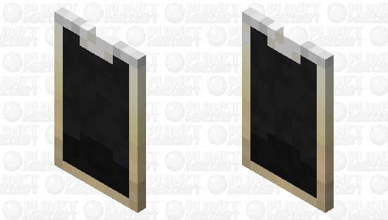 Plain Black Coffee Outline Cape by Blade_51 Minecraft Mob Skin