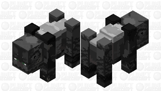 silverback gorilla Minecraft Mob Skin