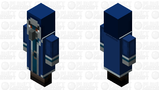 Collectibles Minecraft Iceologer/Minecraft Pixel Art/Minecraft Mob ...